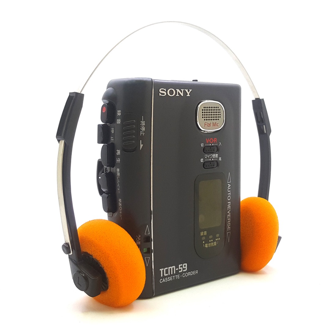 Sony TCM-59 Walkman Cassette Player/Recorder In Excellent Working ...