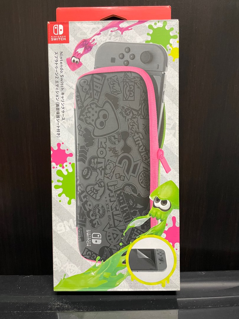Splatoon 2 switch case, 電子遊戲, 遊戲機配件, 保護殼及保護套 - Carousell