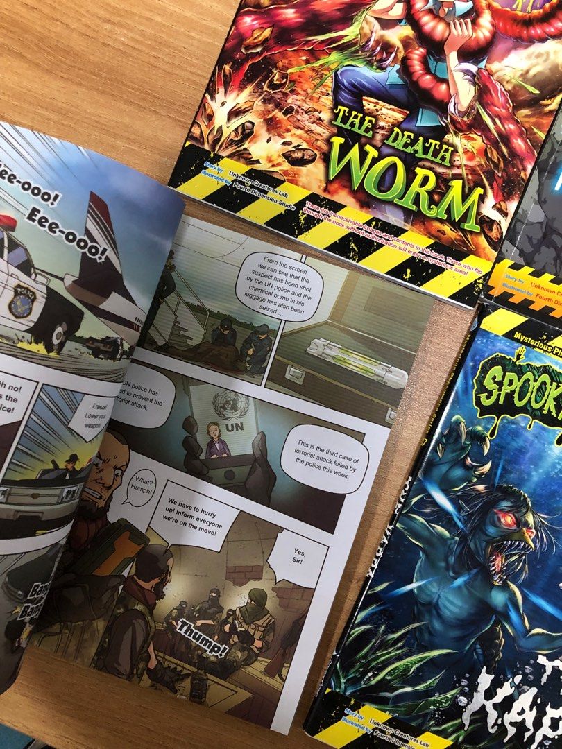 Spooky world 10 books set, Hobbies & Toys, Books & Magazines, Comics ...