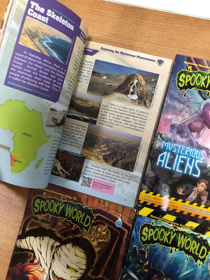 Spooky world 10 books set, Hobbies & Toys, Books & Magazines, Comics ...