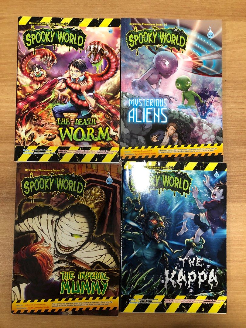 Spooky world 10 books set, Hobbies & Toys, Books & Magazines, Comics ...