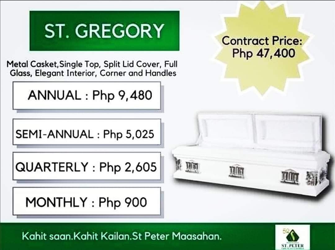 St. Peter Life Plan - St. Gregory, Everything Else, Others on Carousell