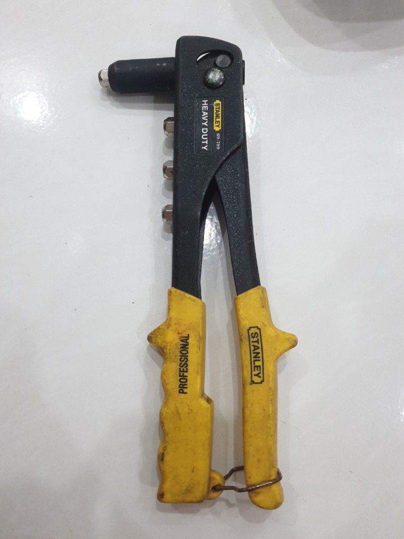 (Value Buy) Stanley Rivet Gun Hand Riveter Tool, Furniture & Home ...