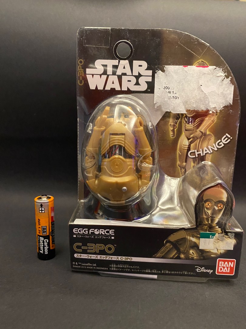 Star wars Egg Force Bandai - C-3PO, Hobbies & Toys, Collectibles ...