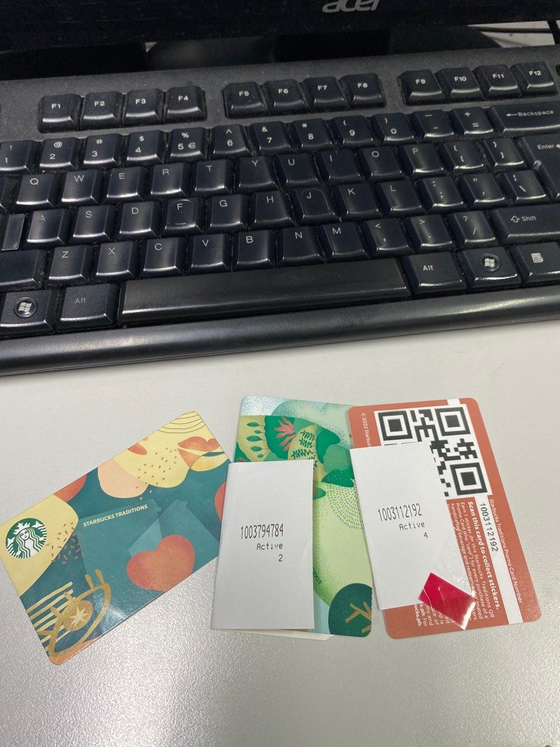 Starbucks QR Card For Sale, Tickets & Vouchers, Vouchers on Carousell