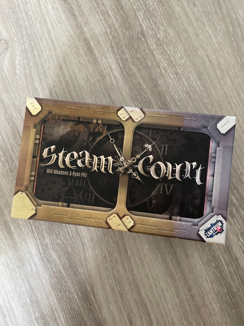 Steam court board game, Hobbies & Toys, Toys & Games on Carousell