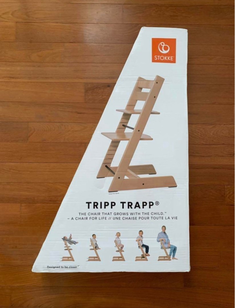 stokke Tripp trap Natural (BNIB), Babies & Kids, Nursing & Feeding ...