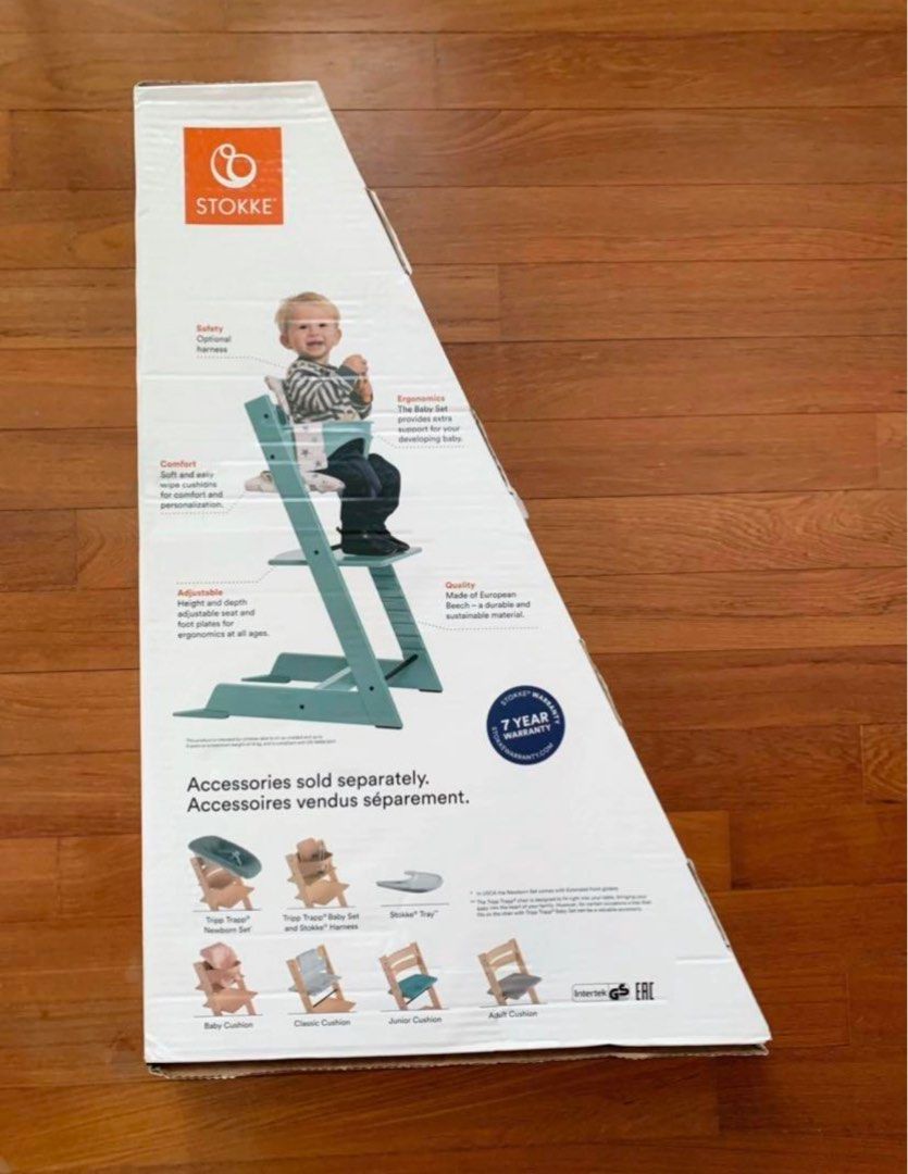 stokke Tripp trap Natural (BNIB), Babies & Kids, Nursing & Feeding ...