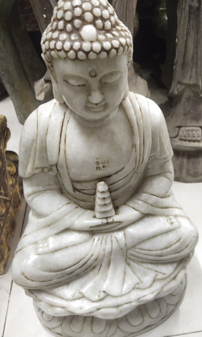Stone buddha statue, Hobbies & Toys, Memorabilia & Collectibles ...