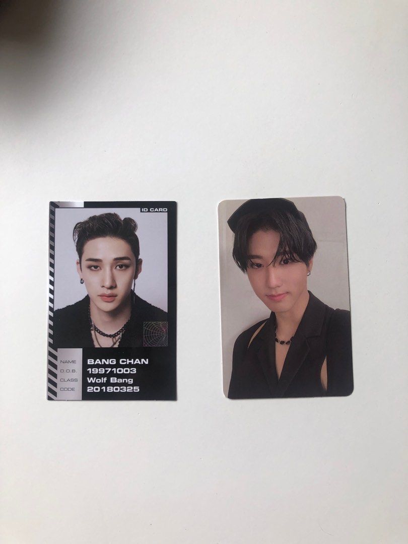 STRAY KIDS Chan and Han (Oddinary ID Card and Pob), Hobbies & Toys ...