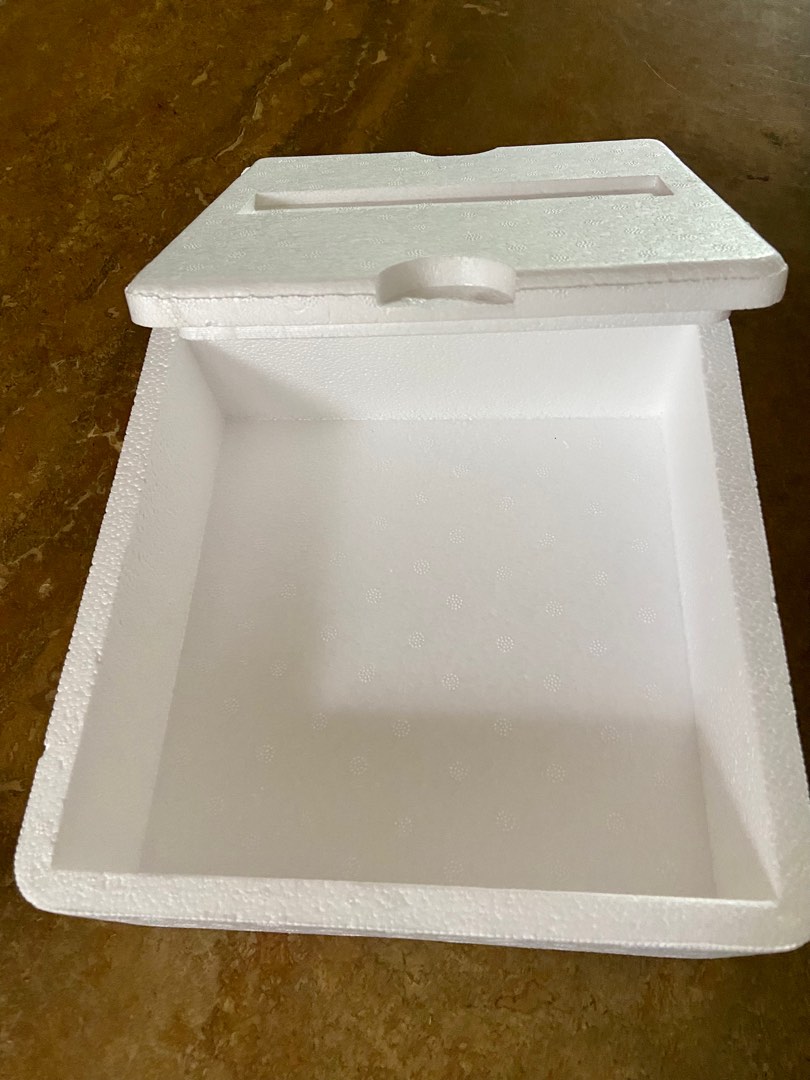 Styrofoam box, Furniture & Home Living, Kitchenware & Tableware, Food ...