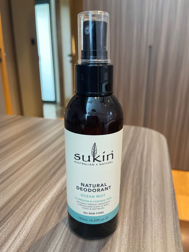 Sukin Natural Deodorant Ocean Mist, Beauty & Personal Care, Fragrance ...