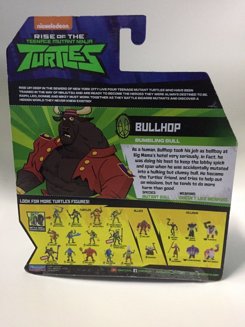TEENAGE MUTANT NINJA TURTLES BULLHOP, Hobbies & Toys, Toys & Games on ...