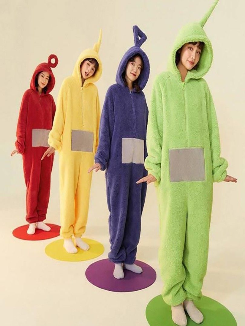 Teletubbies Costume, Women's Fashion, Dresses & Sets, Jumpsuits on ...