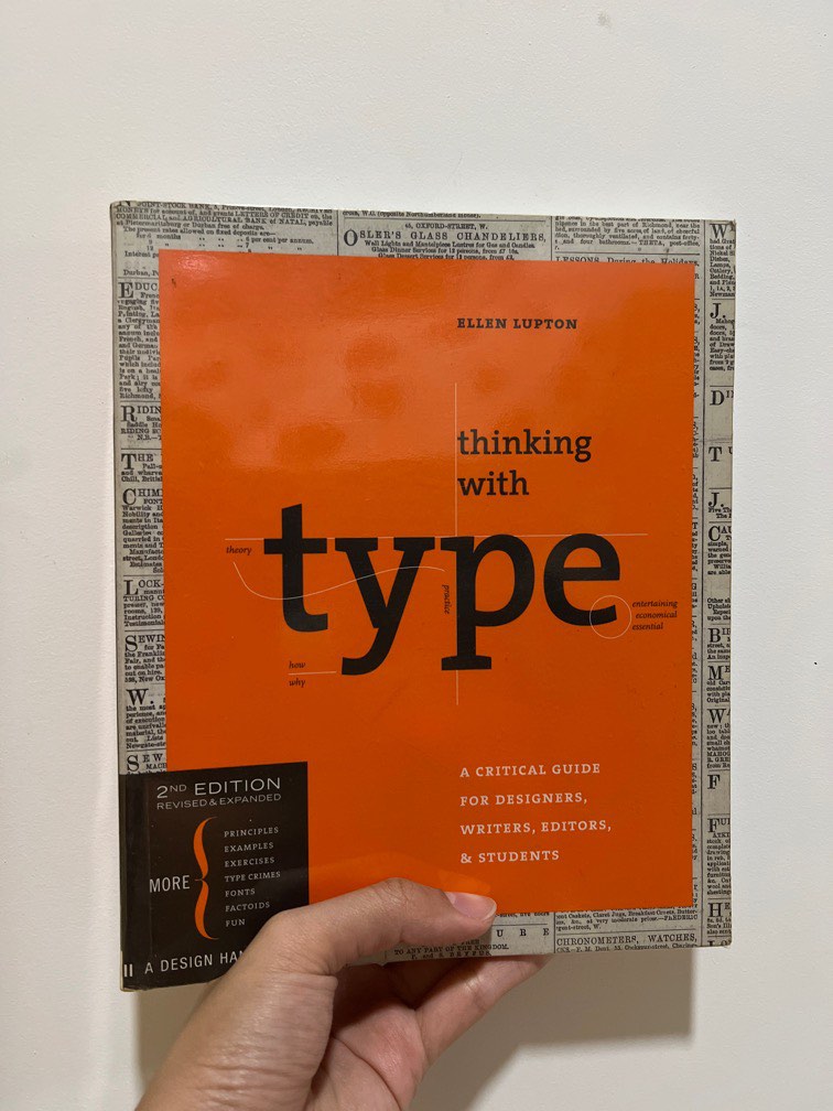 Thinking with Type 2nd Edition by Ellen Lupton, Hobbies & Toys, Books & Magazines, Fiction & Non ...