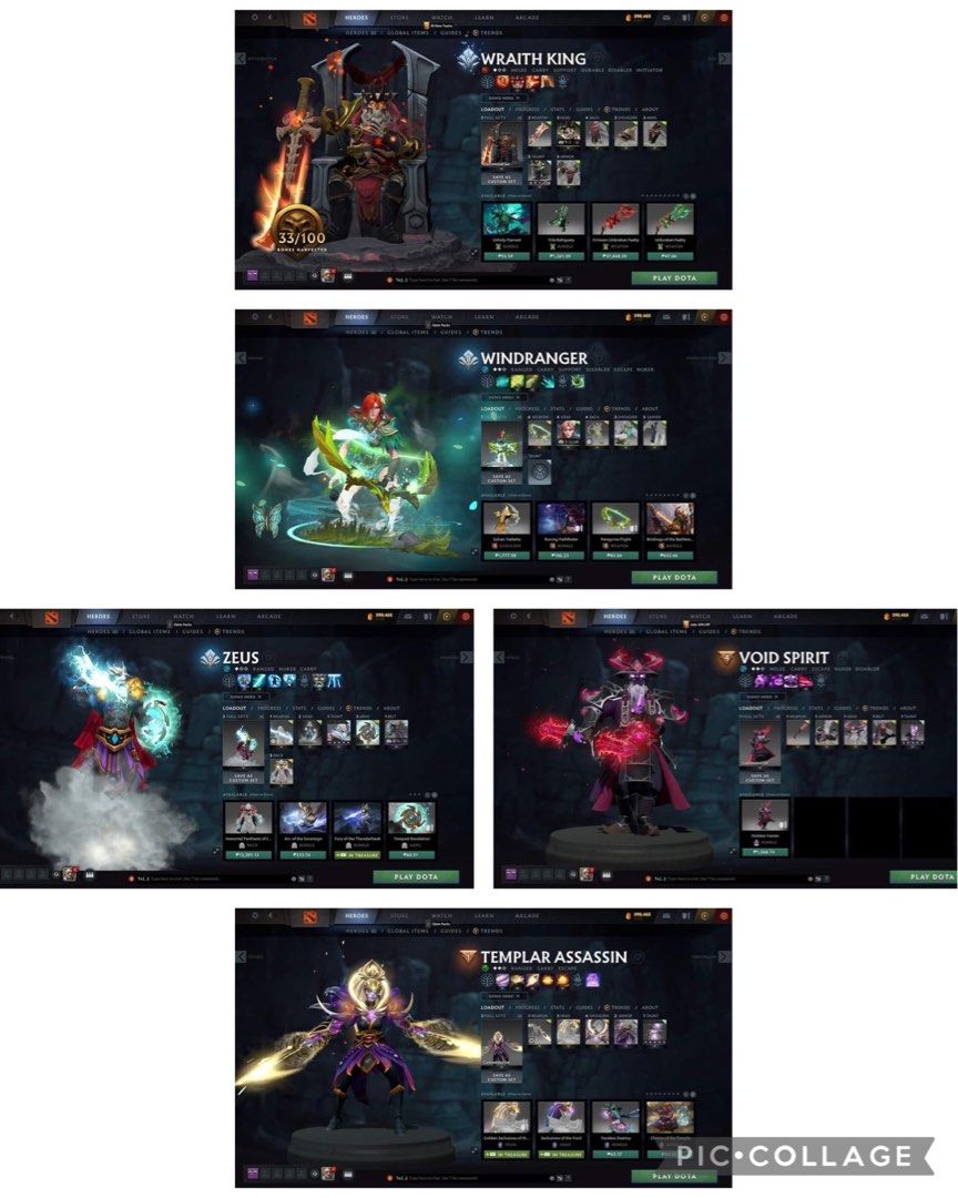 Ti7, Ti10 to Aghanims Prestige Item | Dota 2 Account, Video Gaming, Gaming Accessories, Game ...