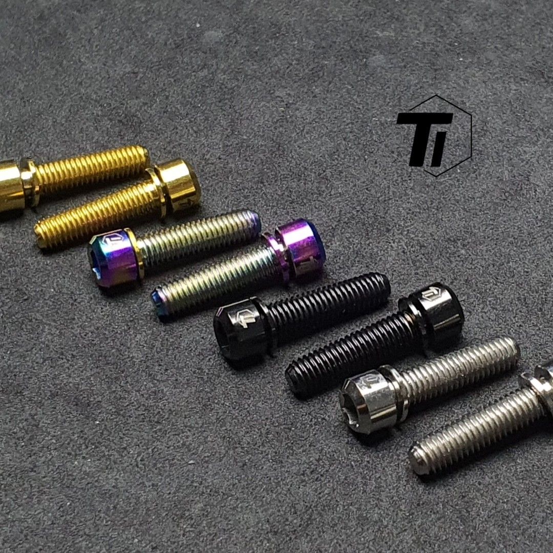 Titanium Bolt for FSA Stem | MTB & Roadbike Stem | Grid Gradient Comet ...