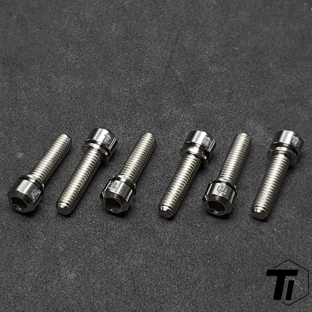 Titanium Bolt for FSA Stem | MTB & Roadbike Stem | Grid Gradient Comet ...