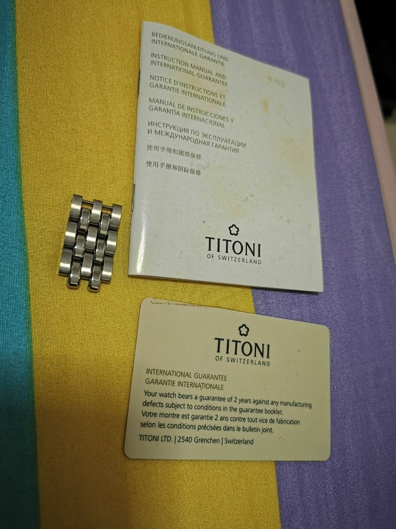 Titoni Cosmo King 787, Luxury, Watches on Carousell