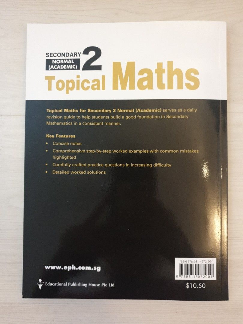 Topical maths assessment book, Hobbies & Toys, Books & Magazines, Assessment Books on Carousell