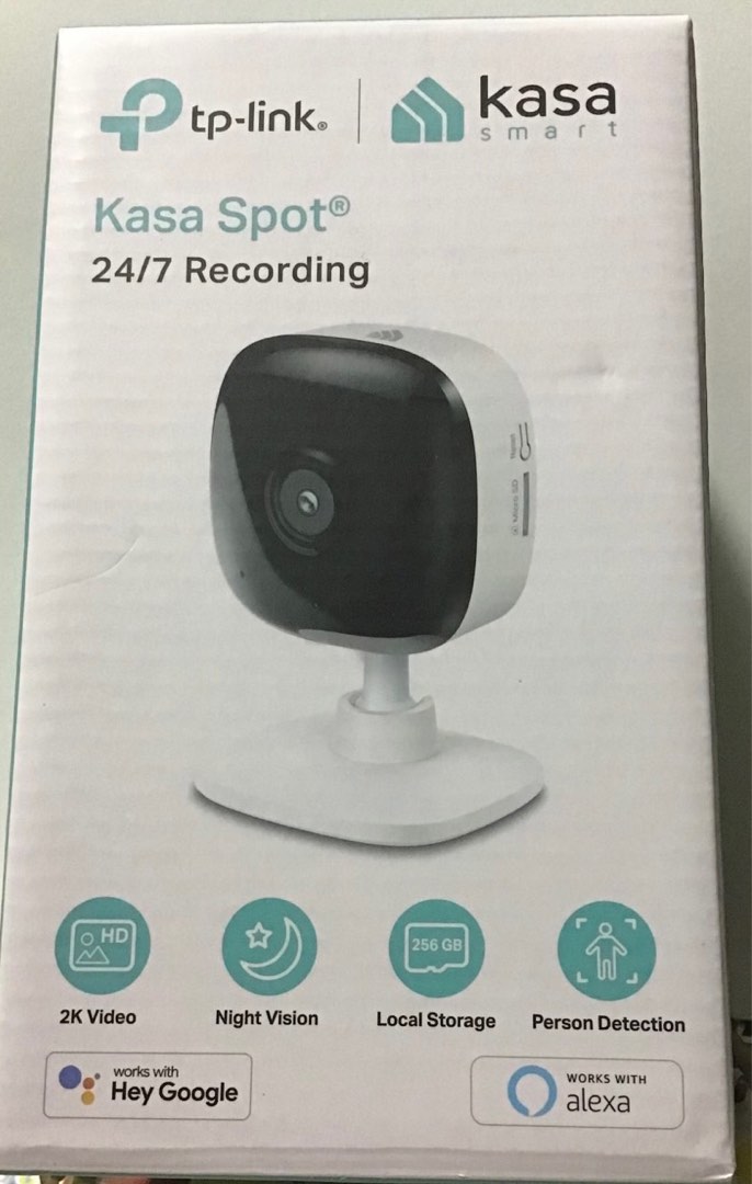 TP-link Kasa Spot 24/7 recording, Furniture & Home Living, Security ...