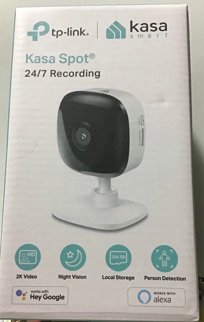 TP-link Kasa Spot 24/7 recording, Furniture & Home Living, Security ...
