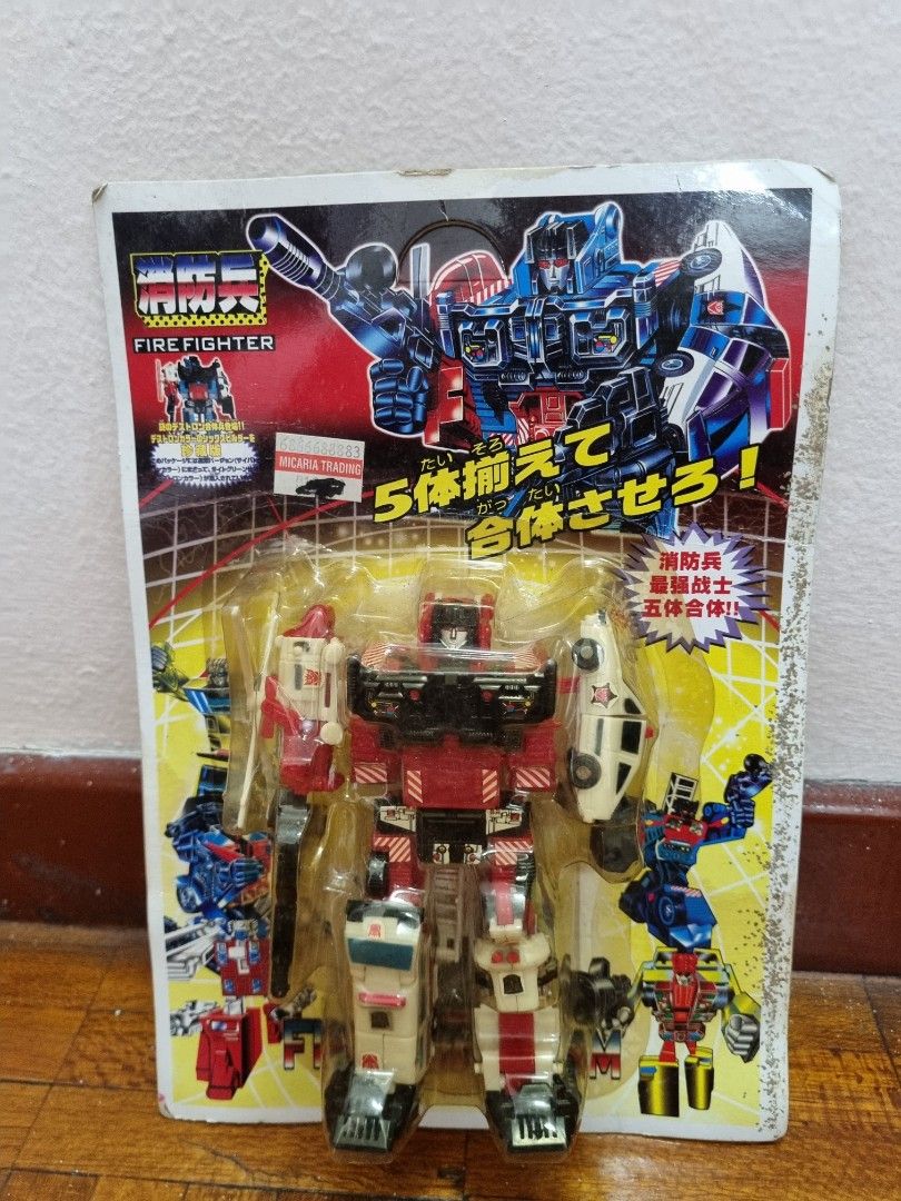 Transformers KO Fire Fighter aka Defensor Mini Size version Rare ...