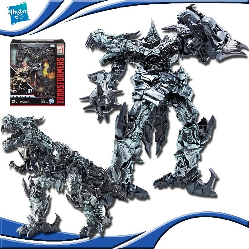 Transformers Leader Class Studio Series SS 07 Grimlock, 08 Blackout, 48 ...