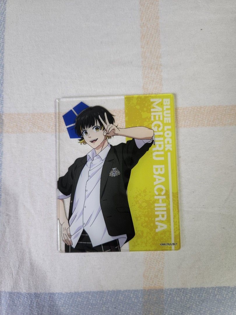 Tsutaya x Bluelock - Bachira Acrylic Card, Hobbies & Toys, Memorabilia ...