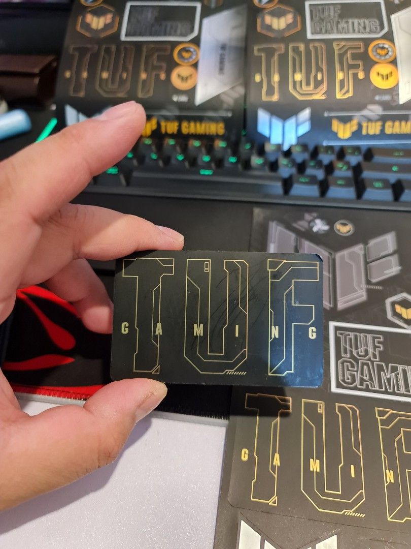TUF Gaming Mobo Decal, Computers & Tech, Parts & Accessories, Other ...