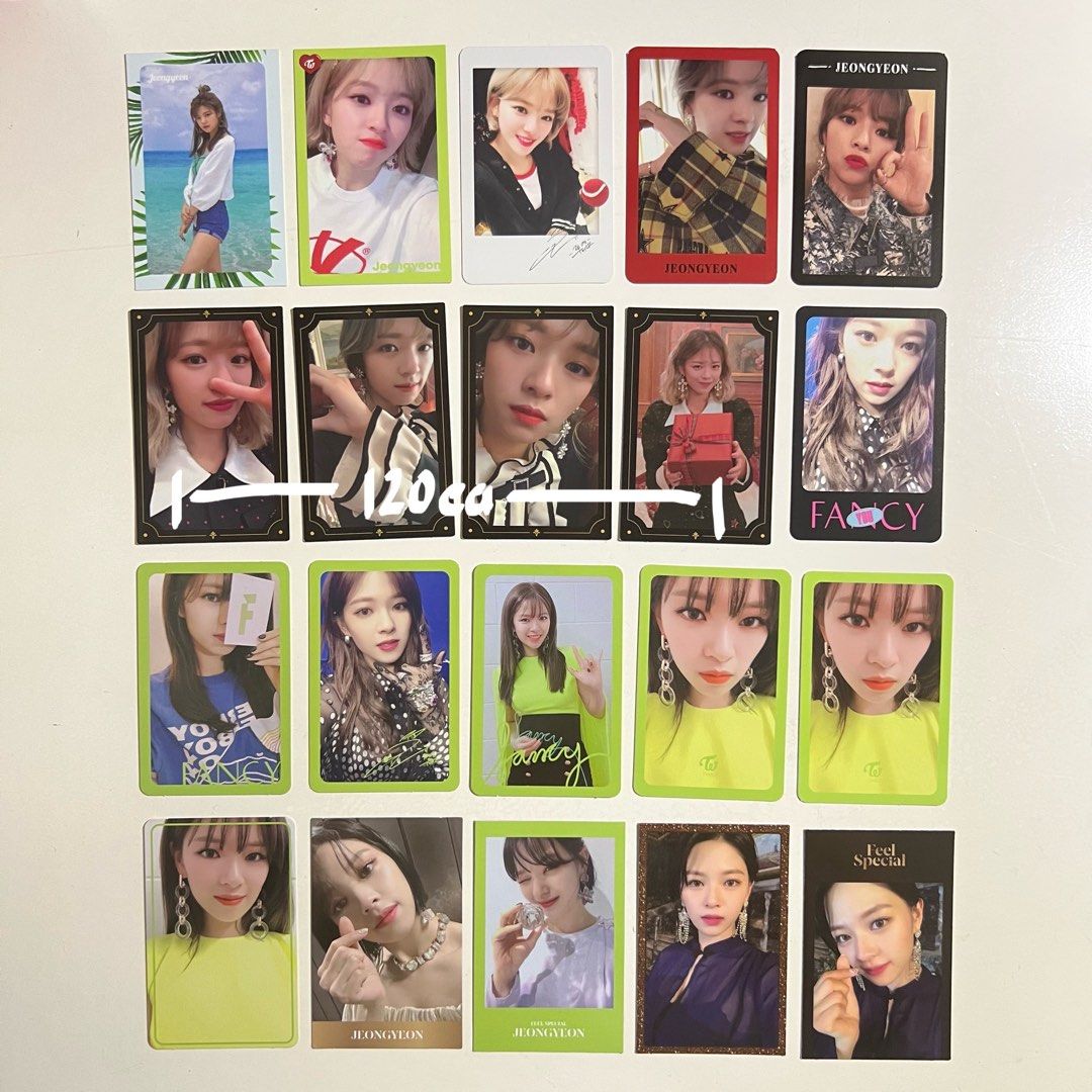 Twice Jeongyeon Photocards / PCs, Hobbies & Toys, Memorabilia ...