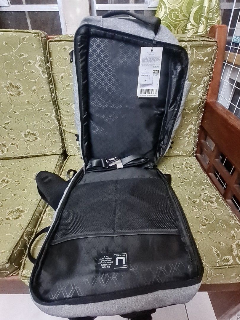 U Elements Basic Tech Haul 2in1 Backpack, Men's Fashion, Bags ...