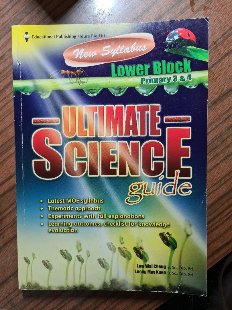 Ultimate Science Guide book for Lower P3 & 4, Hobbies & Toys, Books ...