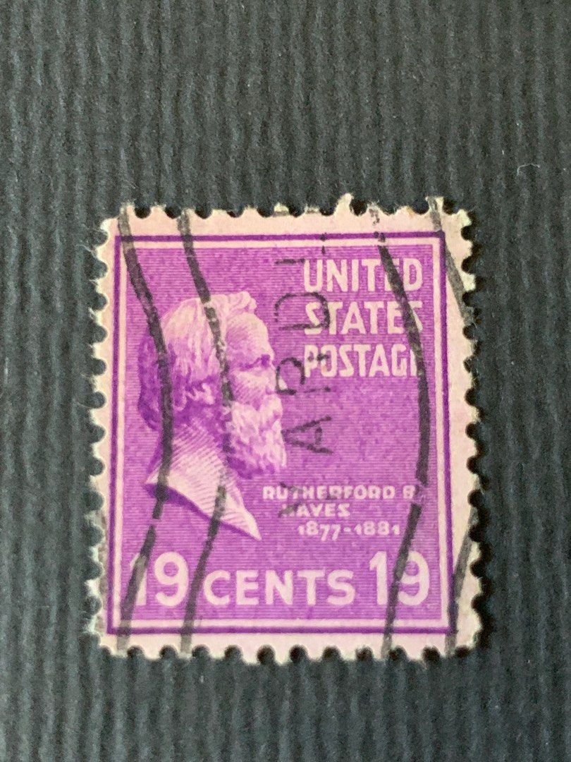 US postage stamp- Rutherford 19 cents, Hobbies & Toys, Memorabilia ...