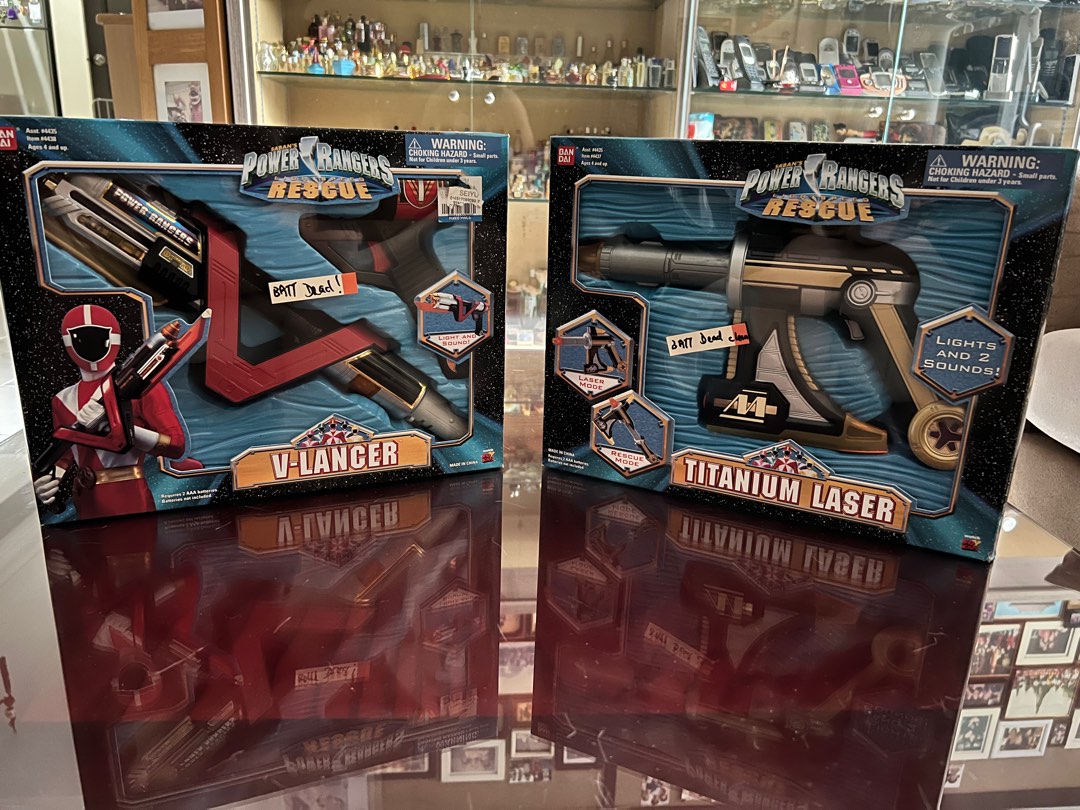 V Lancer & Titanium laser Power ranger light speed rescue, Hobbies ...