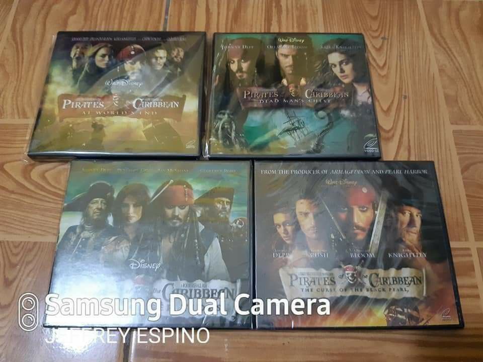 VCD Pirates of the Caribbean Video CD, Hobbies & Toys, Music & Media ...