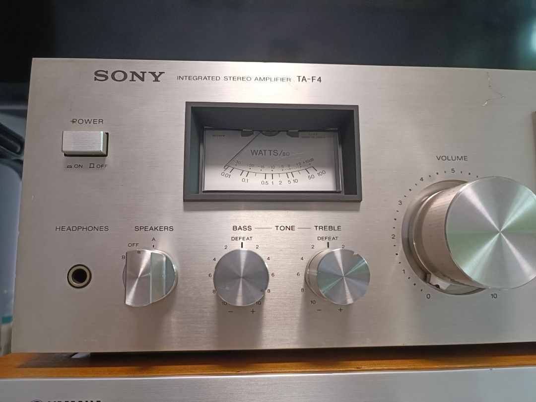 Very Rare Sony Amplifier with VU meter, Audio, Soundbars, Speakers ...