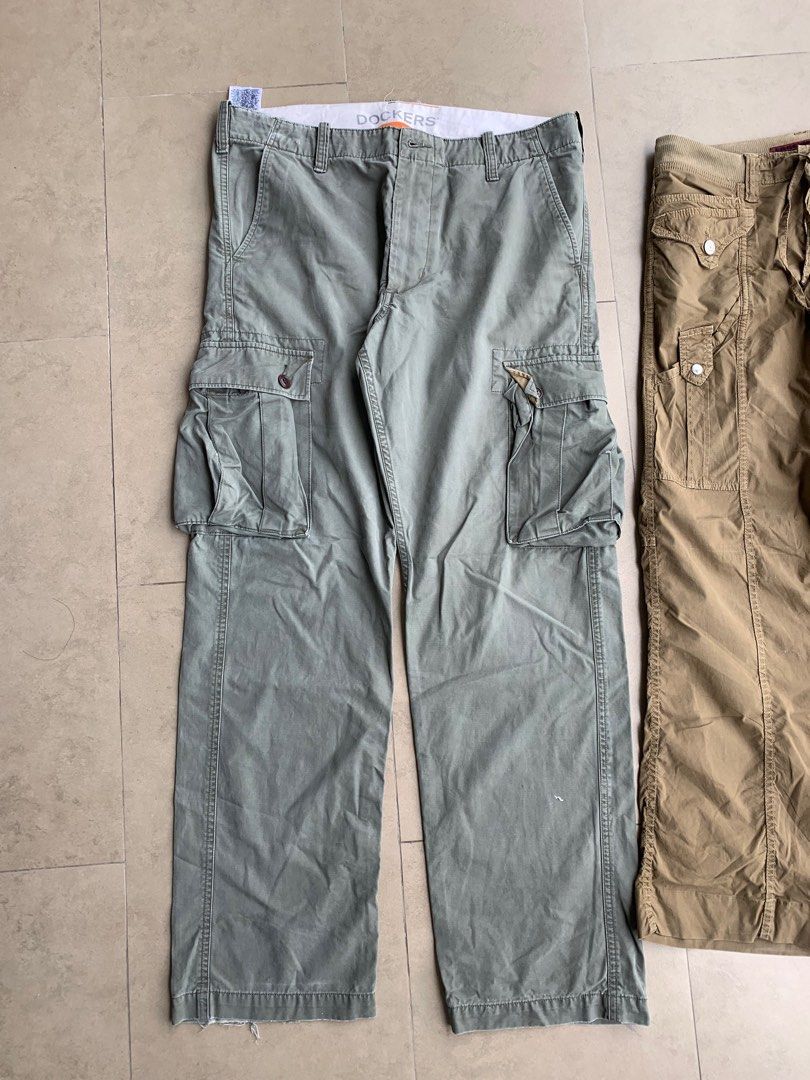 Vintage Cargos Military Flare carpenters Trousers Combo, Men's Fashion, Bottoms, Trousers on ...