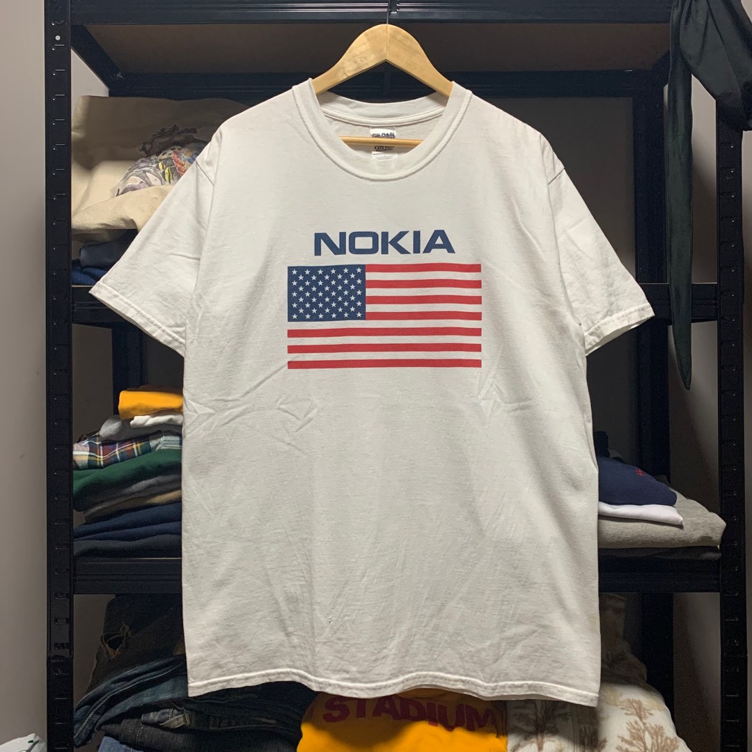 Vintage Nokia Tee, Men's Fashion, Tops & Sets, Tshirts & Polo Shirts on ...