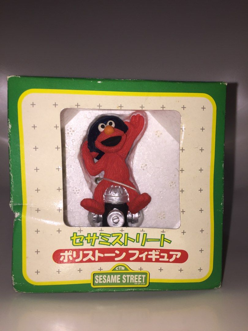 VINTAGE SESAME STREET ELMO STATUE FIGURE COLLECTIBLES, Hobbies & Toys ...