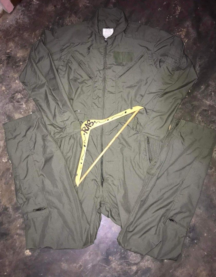 vintage US AIR FORCE overalls, Men's Fashion, Activewear on Carousell