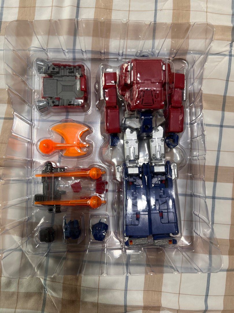 Wan Xiang Transformers Optimus Prime (MP-44 replica) Silver Thighs ...