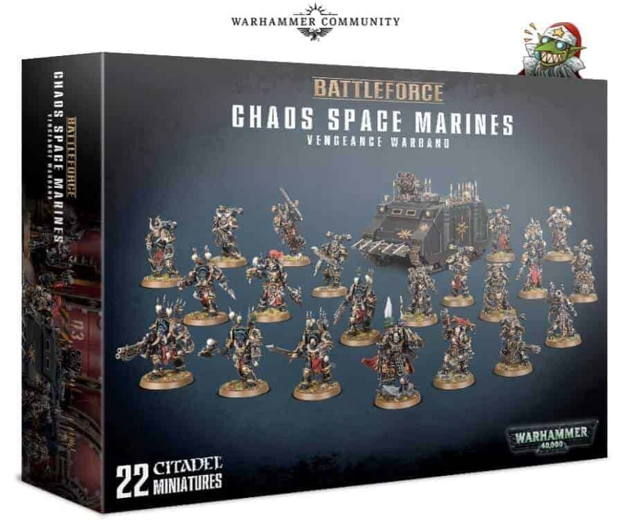 Warhammer 40k Chaos Space Marines Battleforce, Hobbies & Toys, Toys ...