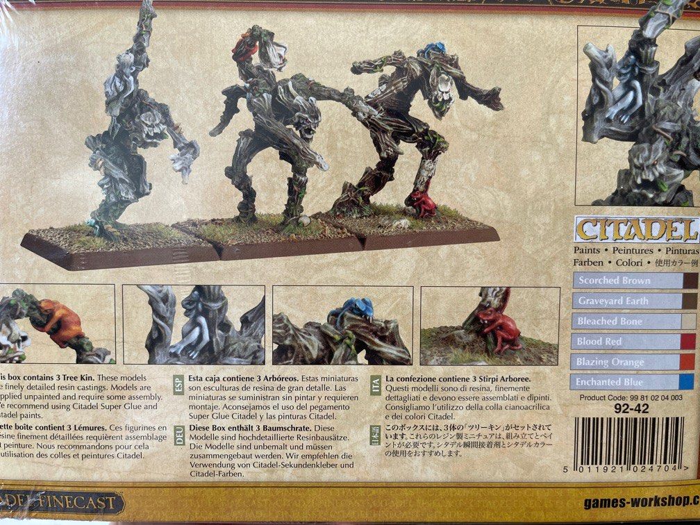 Warhammer Fantasy Battle Wood Elves Tree Kin, Hobbies & Toys, Toys ...