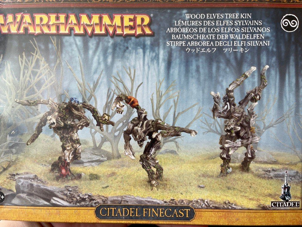 Warhammer Fantasy Battle Wood Elves Tree Kin, Hobbies & Toys, Toys ...