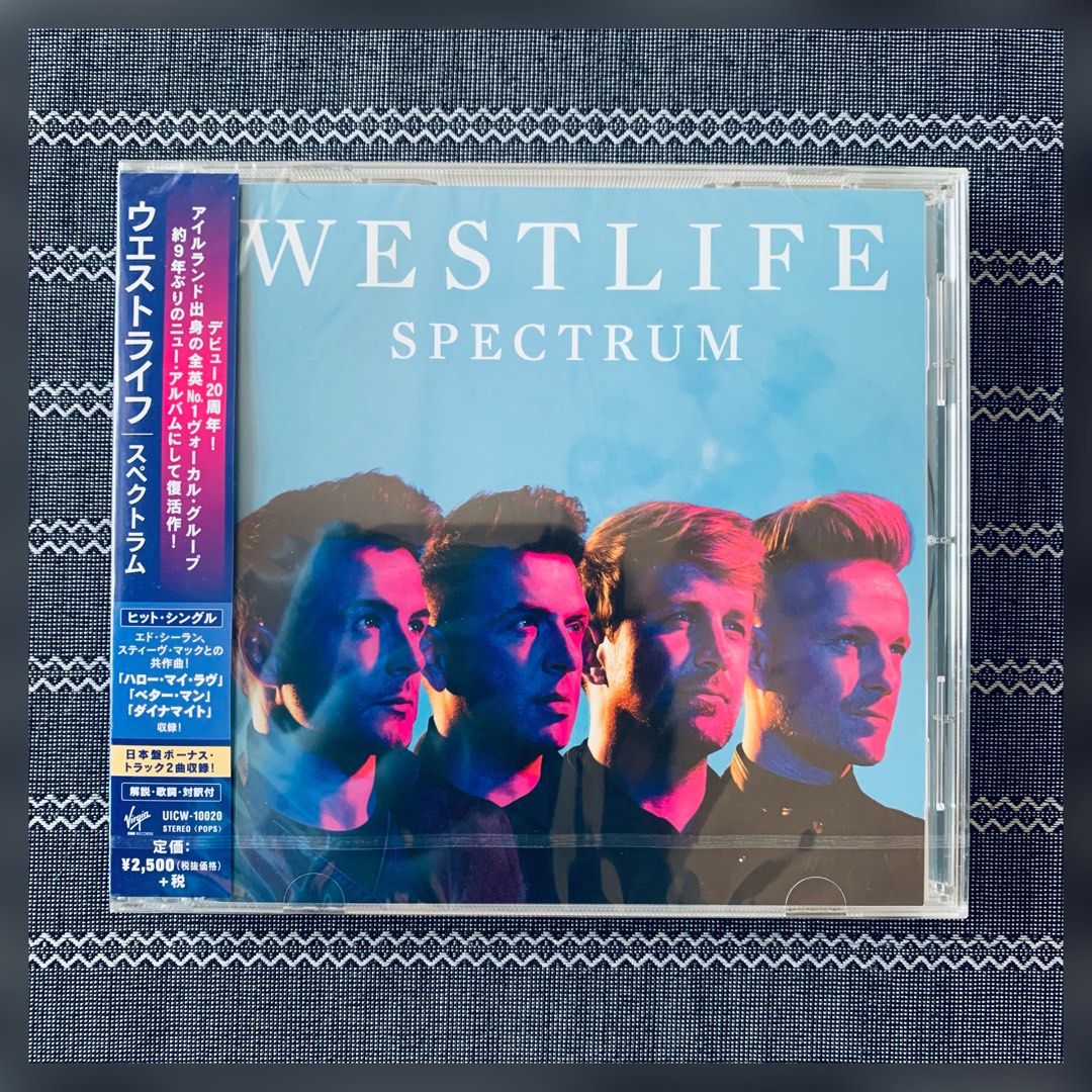 Westlife - Spectrum [Japan Edition] CD, Hobbies & Toys, Music & Media ...