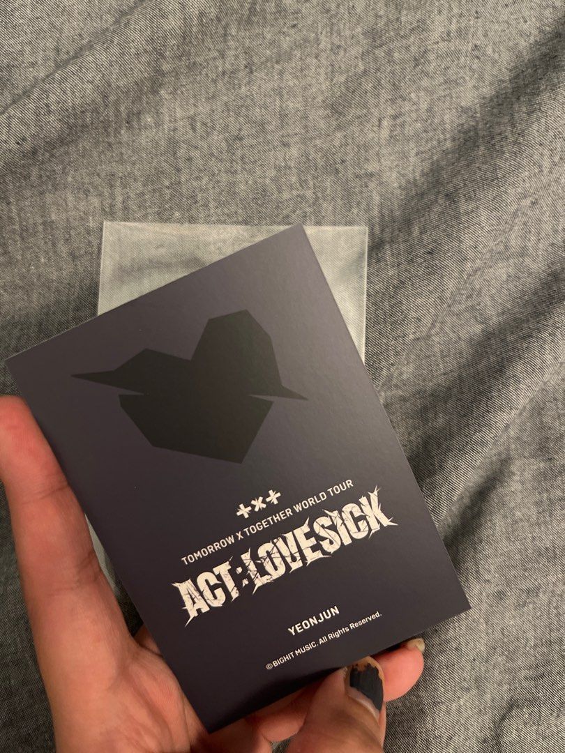 [WTS] YEONJUN ACT: LOVESICK Tour PC, Hobbies & Toys, Memorabilia ...