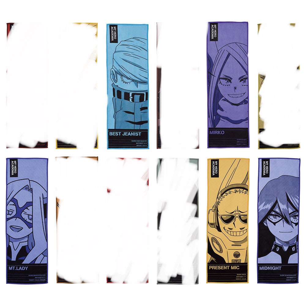 [WTT/WTS] MHA Kuji Prize I Towel Mirko Midnight Mt Lady Present Mic My ...