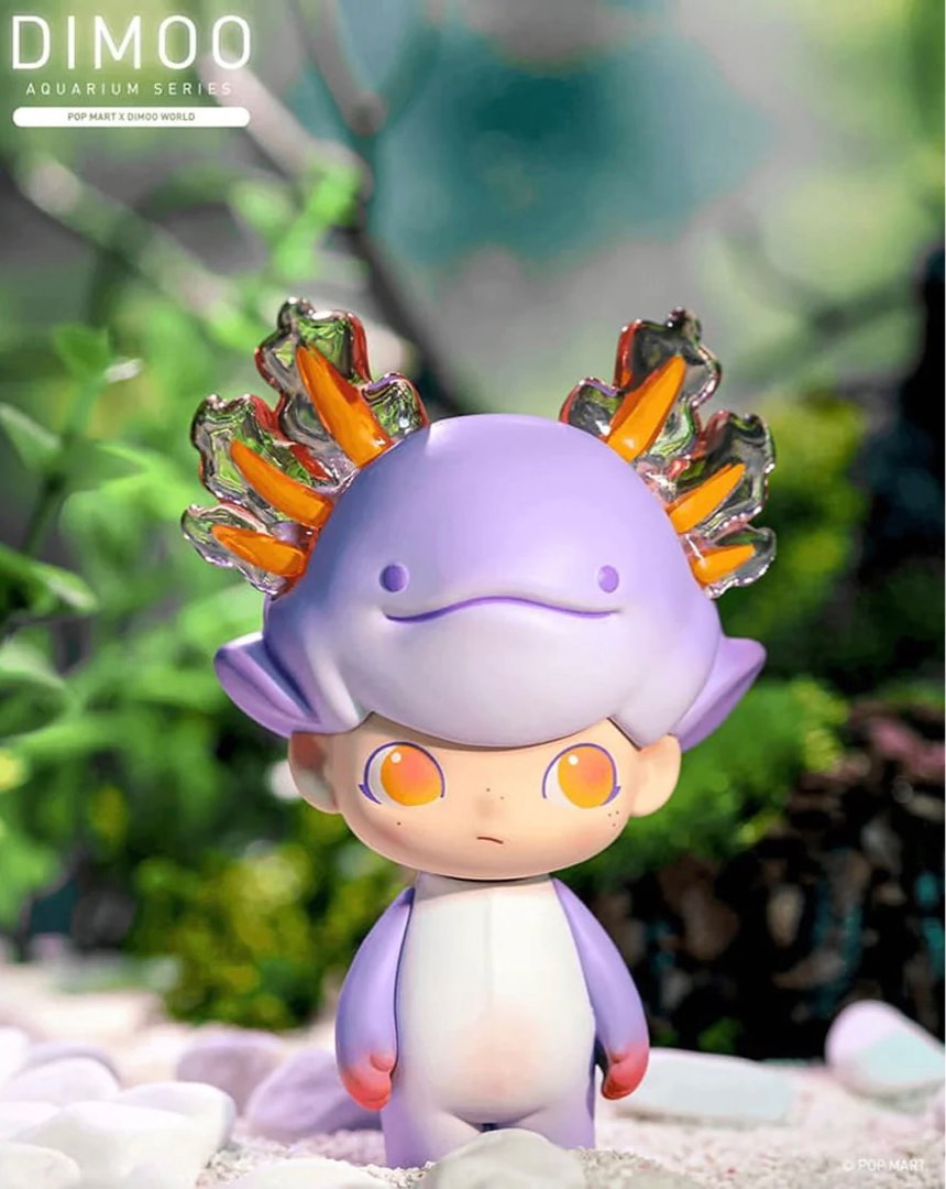 Wtt/wts Popmart Dimoo Aquarium (Axolotl), Hobbies & Toys, Toys & Games ...