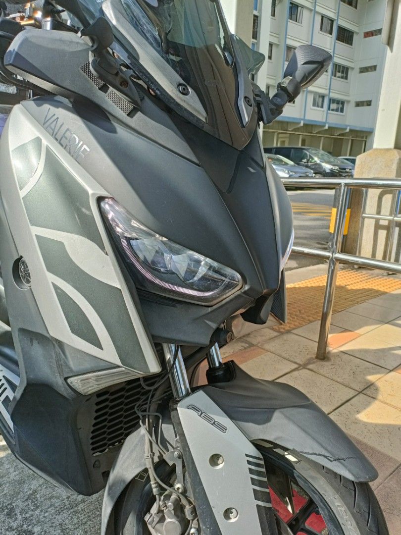 Xmax side panel sticker, Motorcycles, Motorcycle Accessories on Carousell